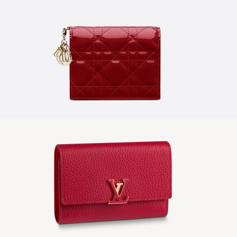 2022年紅色錢包推薦10+！LV、Gucci、Prada、BV...Dior這款漆皮配吸睛又招財！ | Bella.tw儂儂